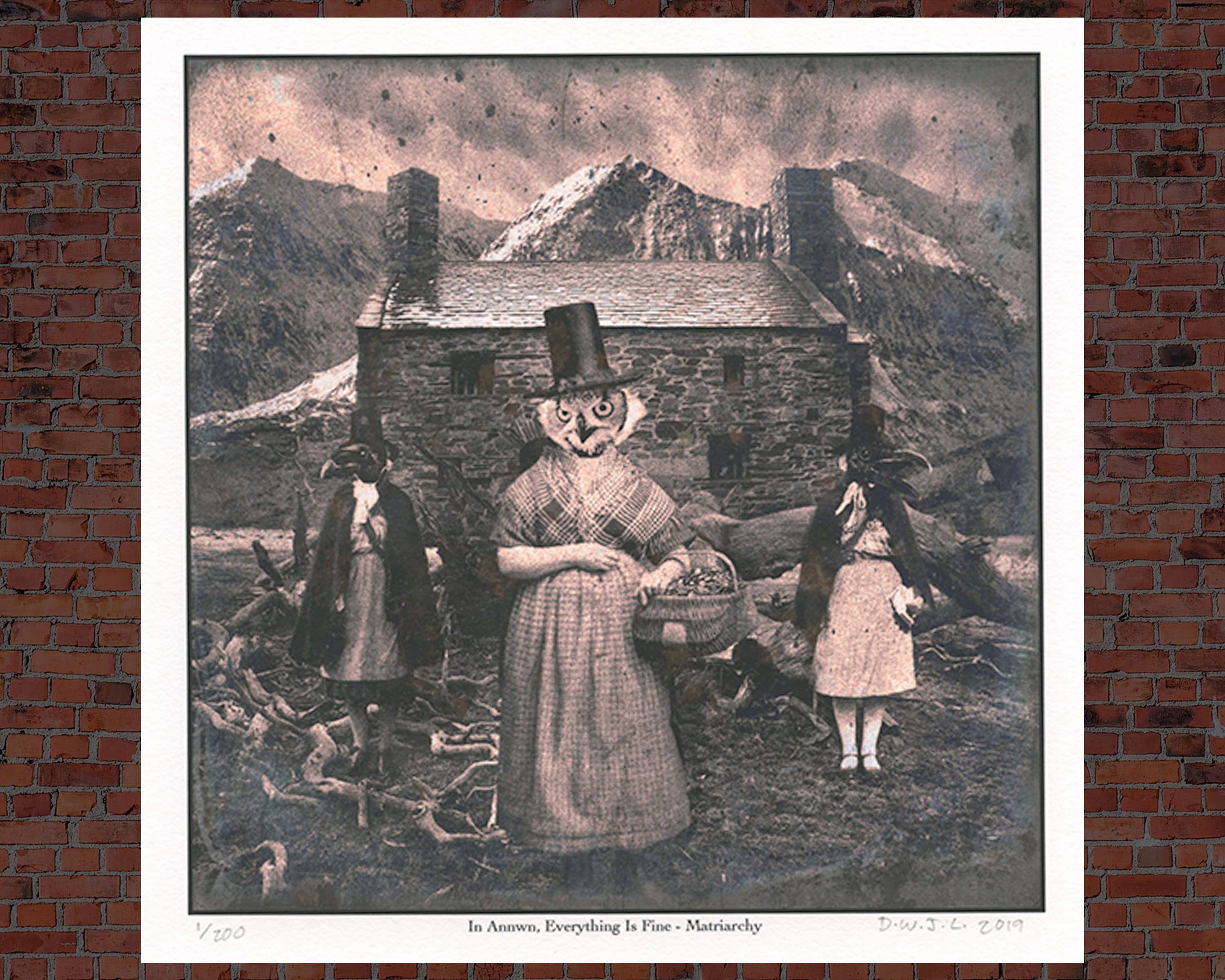 Welsh Lady Giclée Print Limited Edition Signed, Numbered Giclee Wall ...