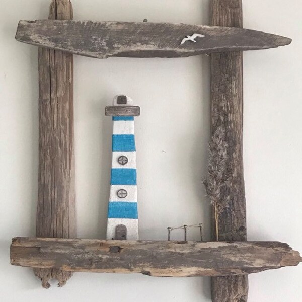 Driftwood Lighthouse - Etsy