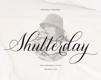 Calligraphy Font, Modern Calligraphy, Wedding Font, Invitation Font ...