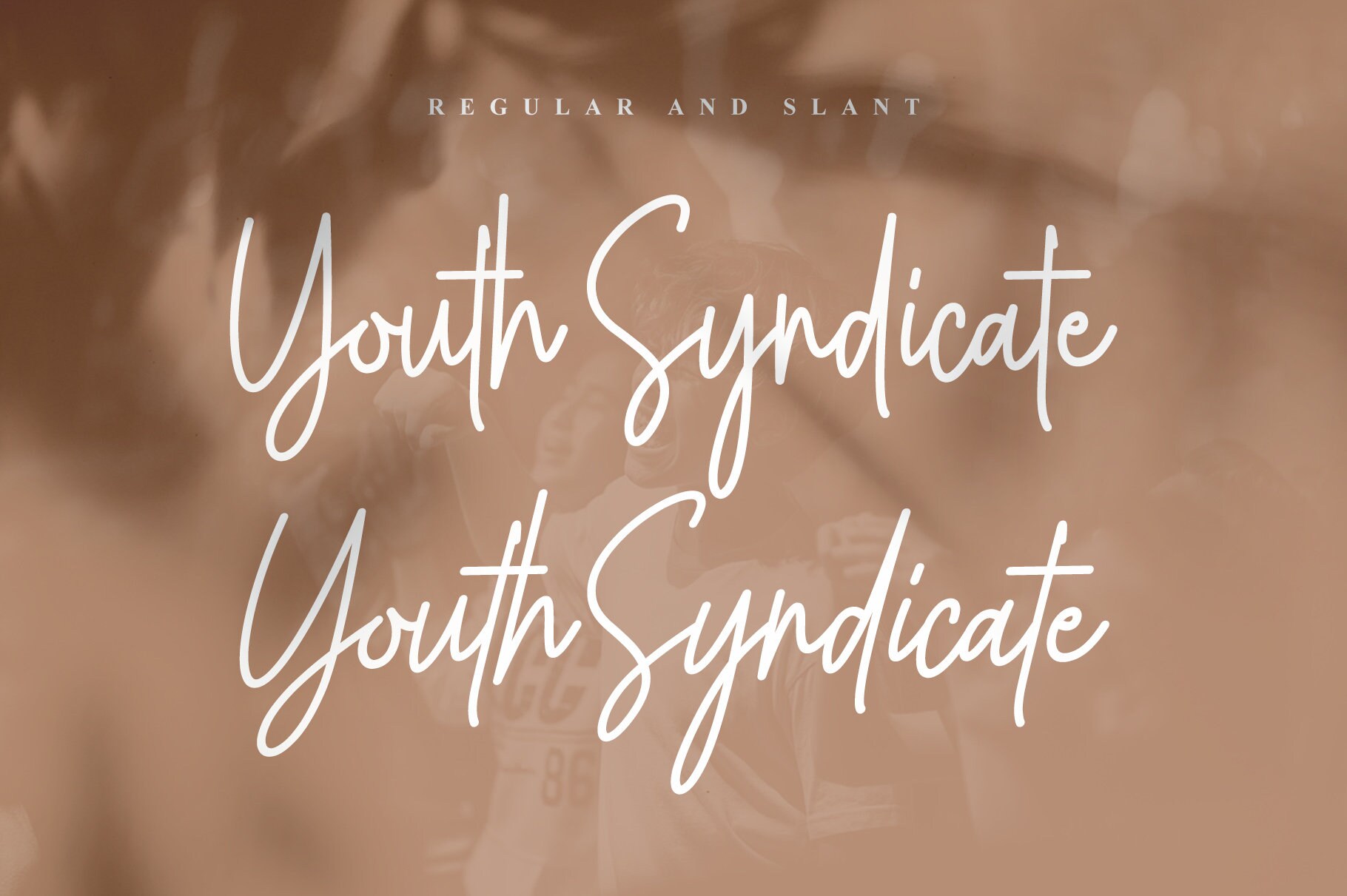 Youth Syndicate Modern Script Font Procreate Font Font for - Etsy