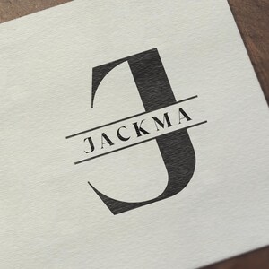 Split Monogram SVG Bundle: Family Name Cut Files (digital Download) - Etsy