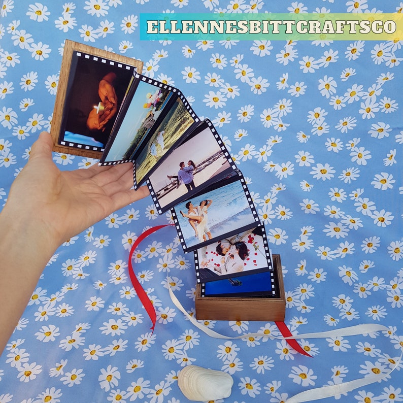 Customized Wooden Photo Frame, Pull Out Photo Album, Pull Out Photo ...