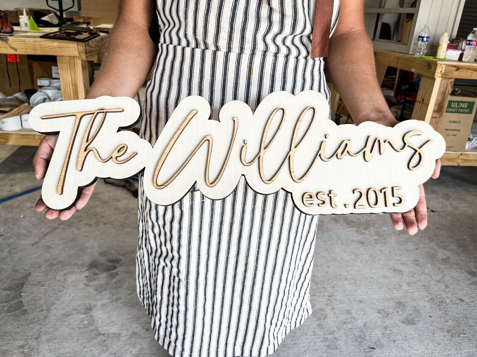 Custom Laser Cut Wooden Signs / Handmade in Texas / Free - Etsy