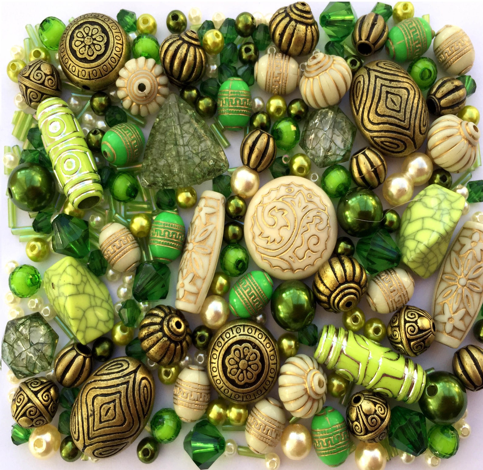 Jewellery Making Beads Large 80g Packs of Acrylic Mixed - Etsy