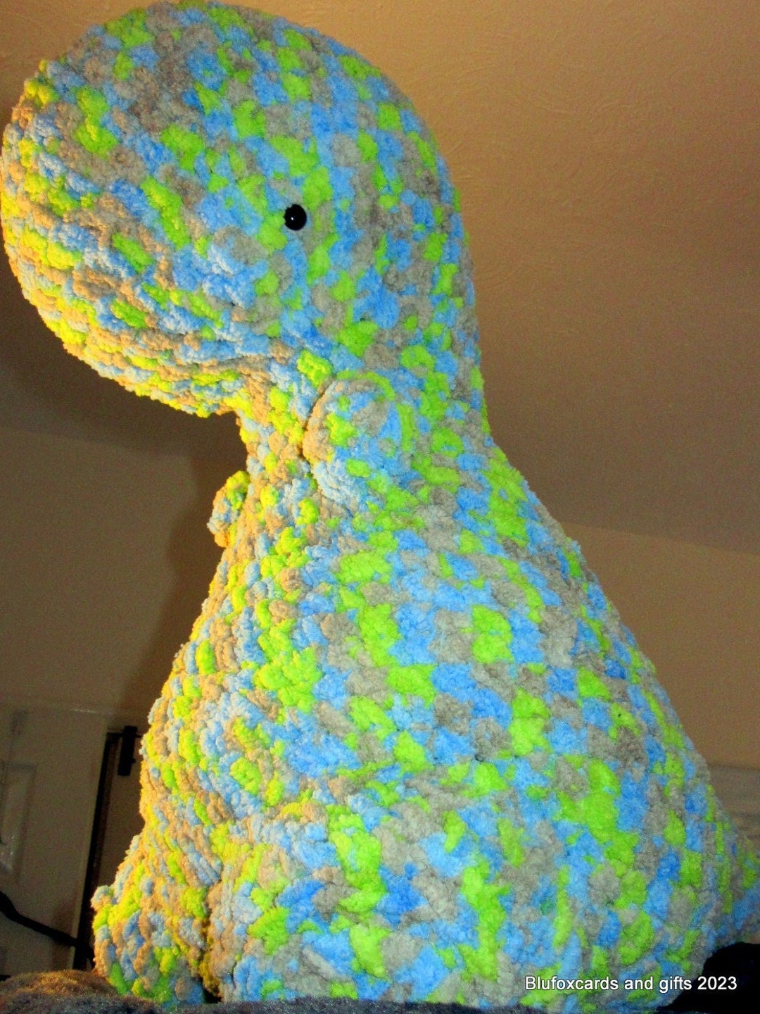 Dino the Giant T-REX - 2ft Tall - Dinosaur - Plushie - Handmade ...