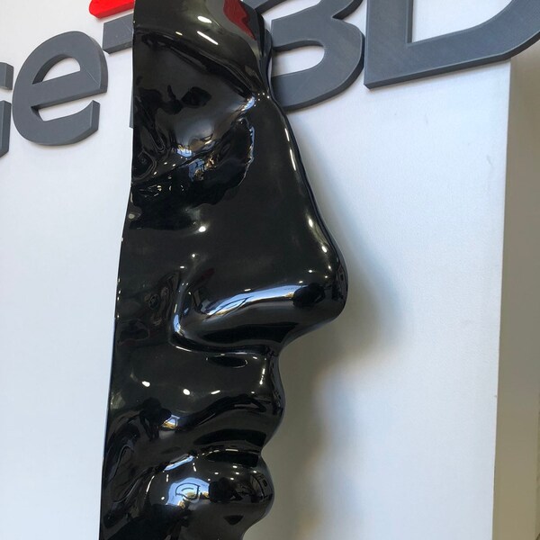 Half Face Sculpture - Etsy