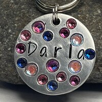 Swarovski Crystals Bone Pet Tags | Designer Pet ID Tags | Crystal Pet ...