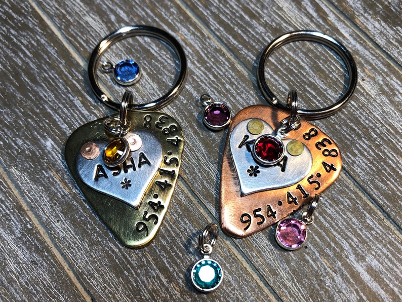 Crystal pet id tags - booypanama