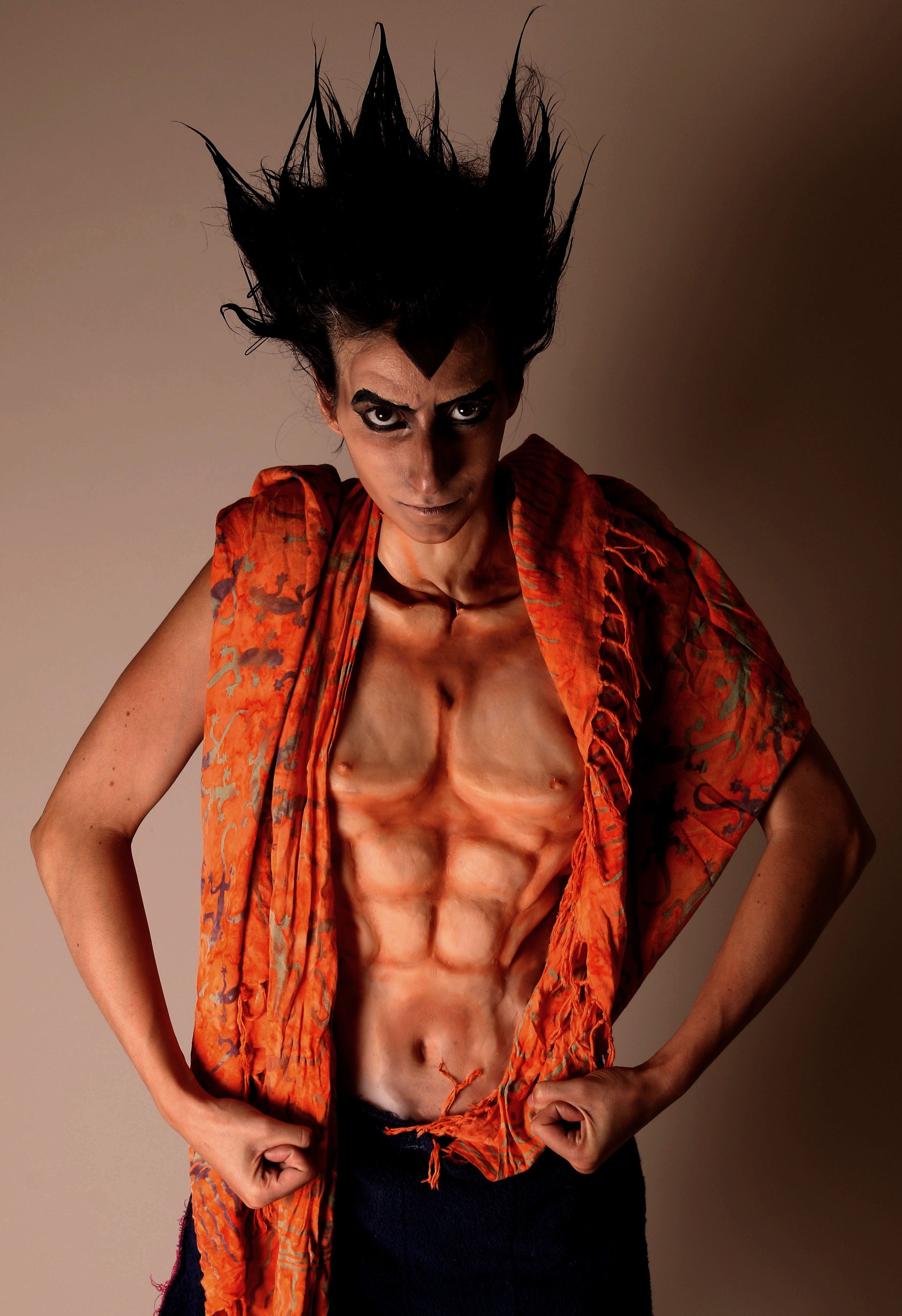 Prosthetic Fx Torso-muscular Torso Prosthesis Special Effects Cosplay ...