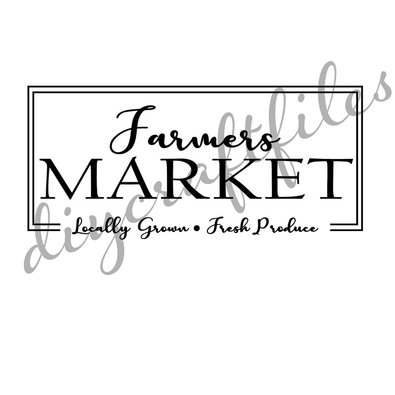 Farmers Market Svg - Etsy