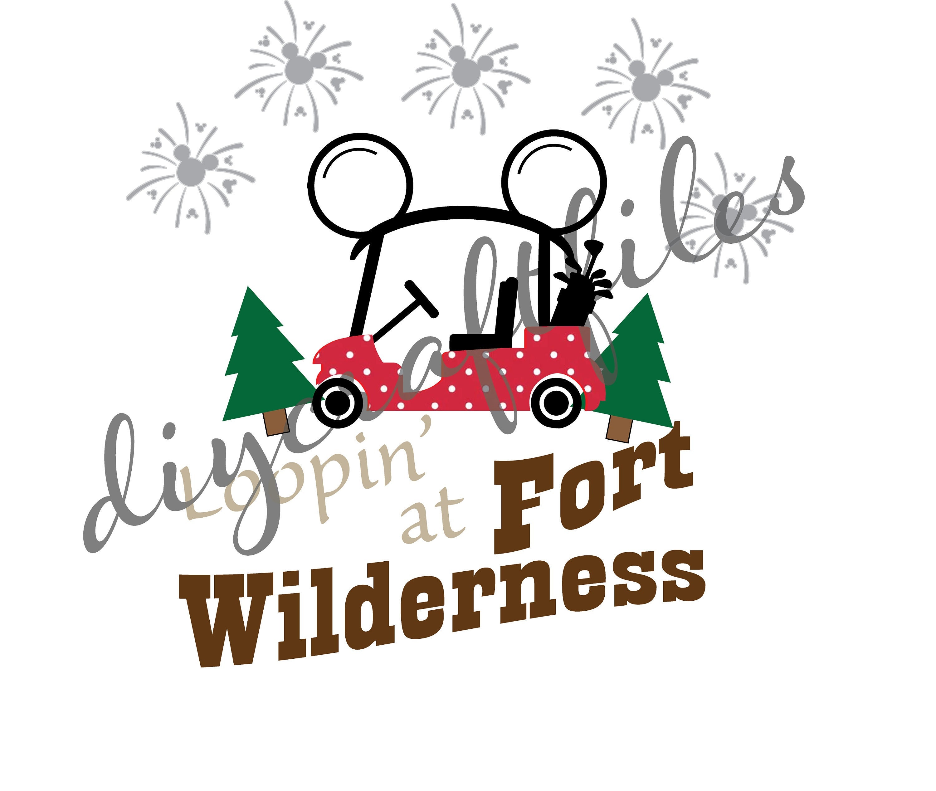 Looping at Fort Wilderness Svg Camping at the Fort Svg - Etsy