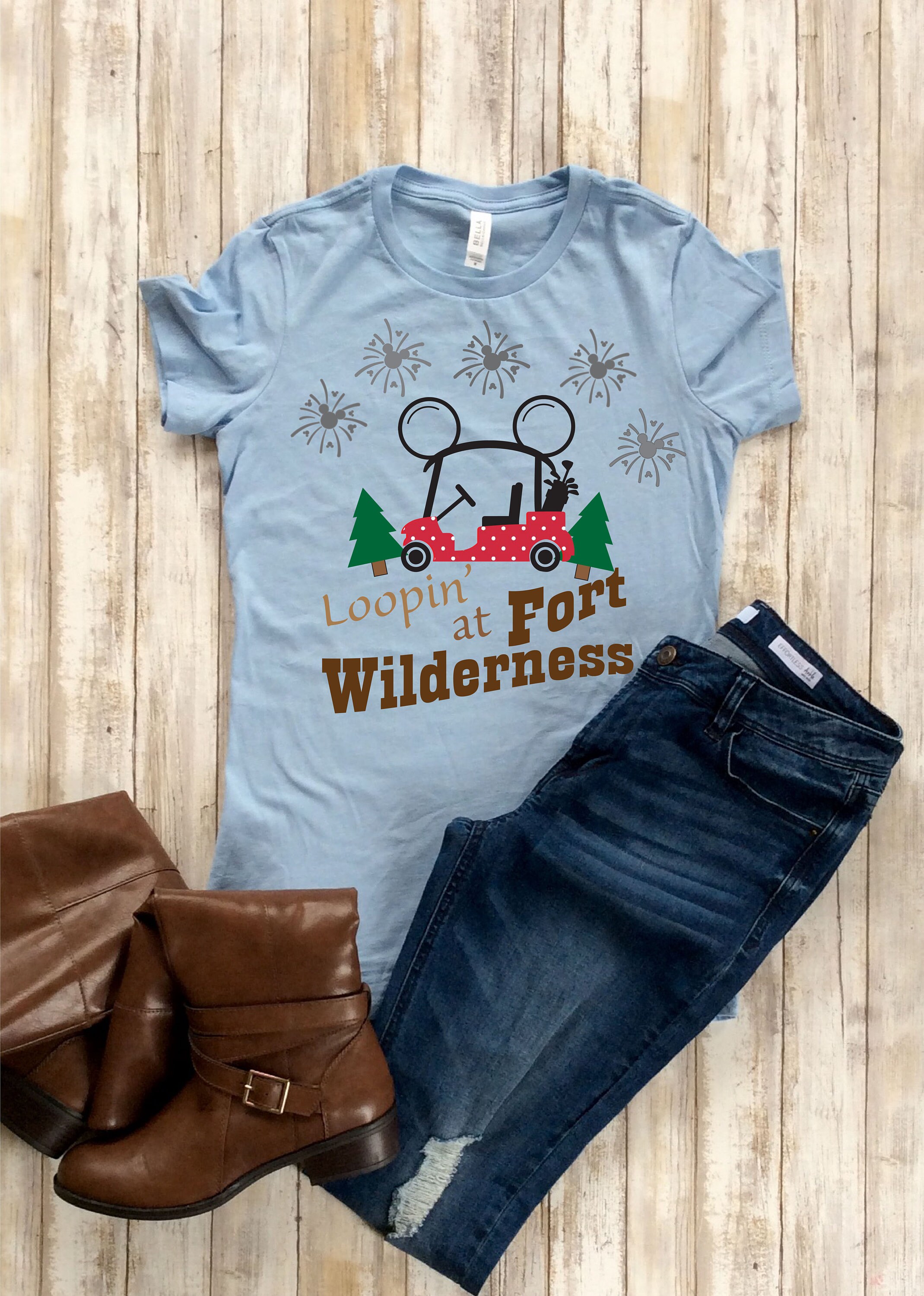 Looping at Fort Wilderness Svg, Camping at the Fort Svg, Florida Fort ...