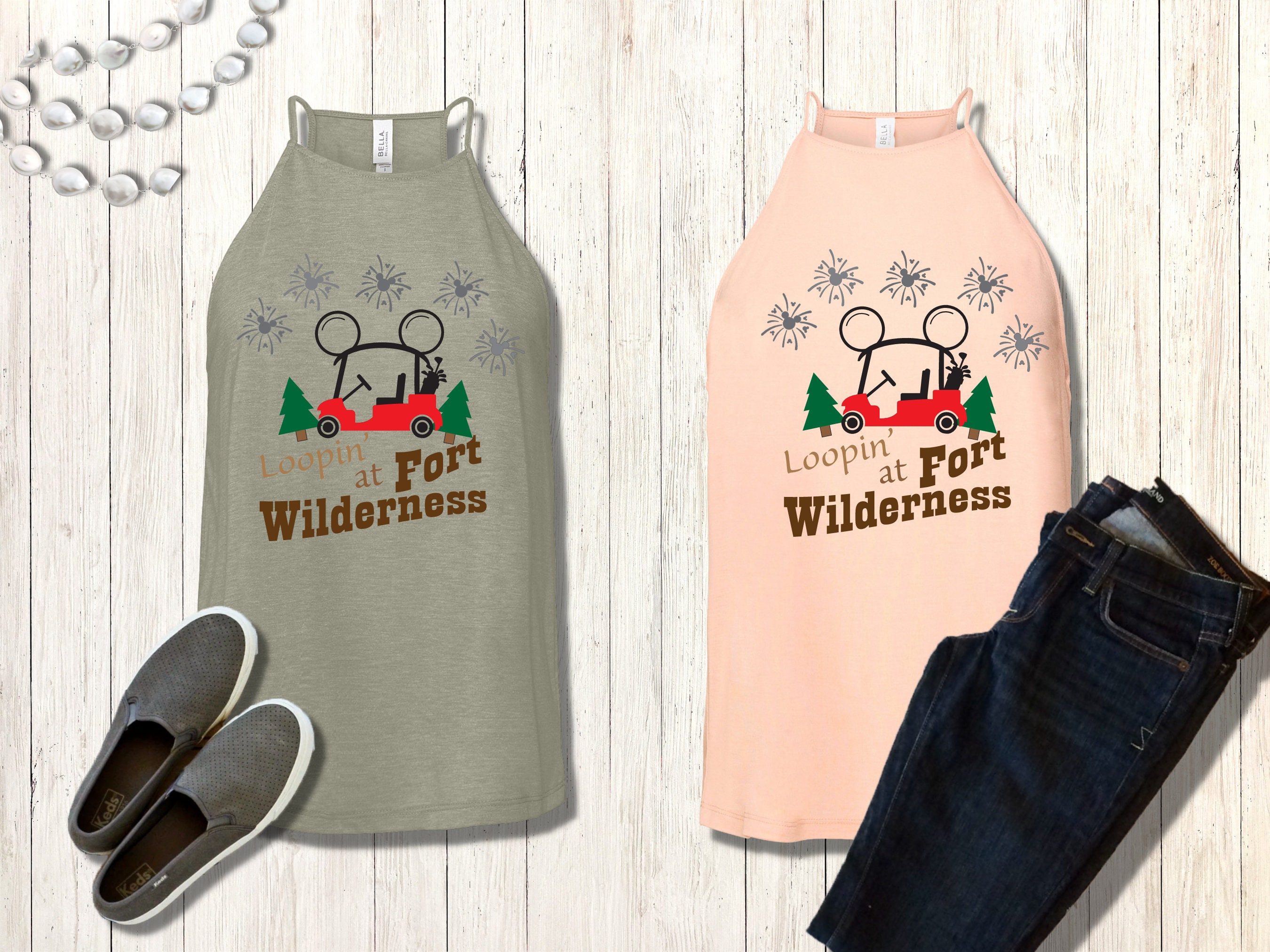 Looping at Fort Wilderness Svg, Camping at the Fort Svg, Florida Fort ...