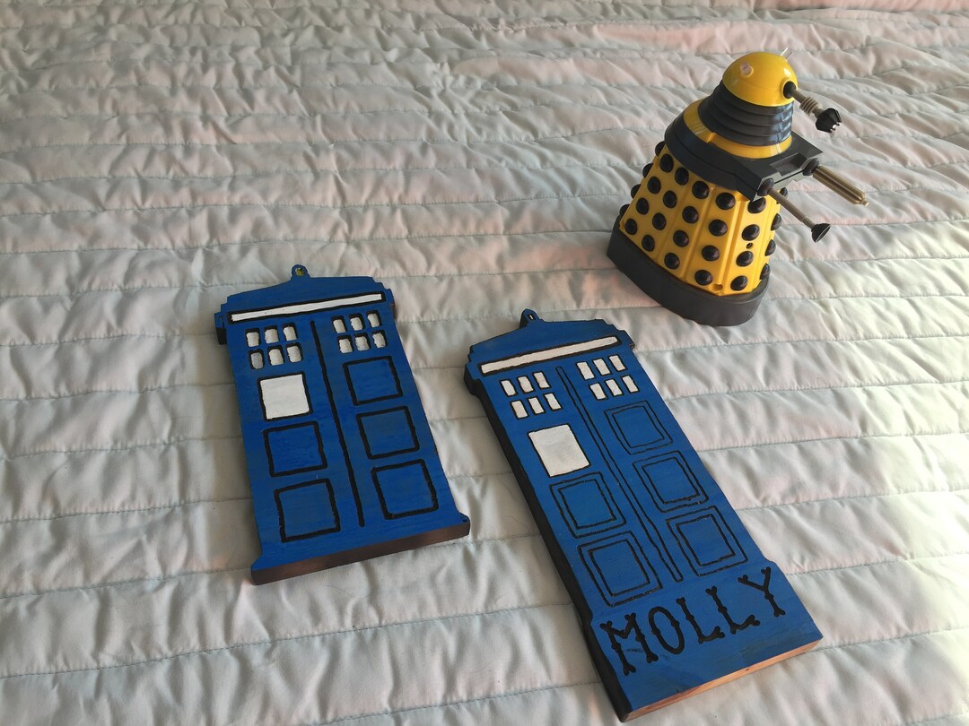 Tardis Wooden Sign - Etsy
