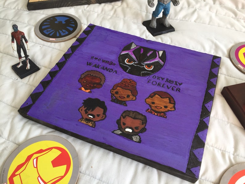 Wakanda Forever Wooden Sign - Etsy