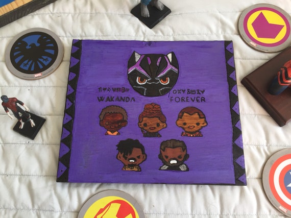 Wakanda Forever Wooden Sign | Etsy