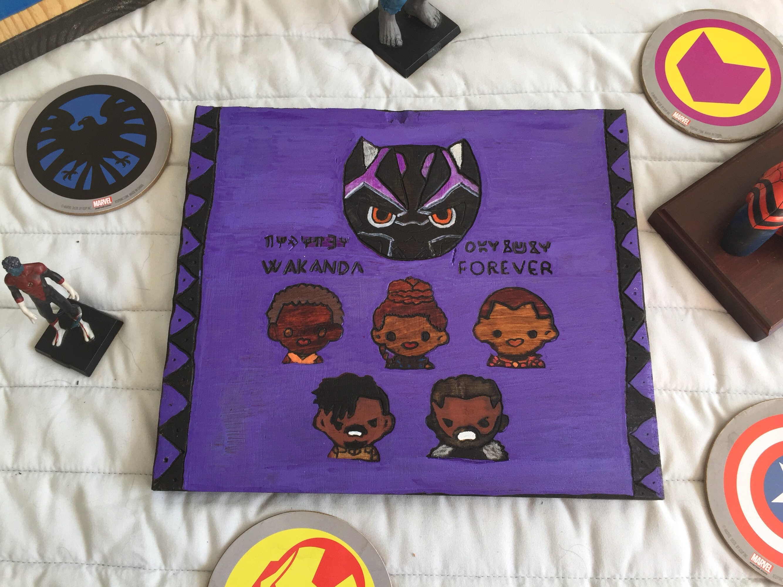 Wakanda Forever Wooden Sign - Etsy