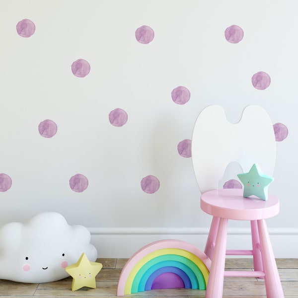 Girls Room Decals Lavender Purple - Etsy