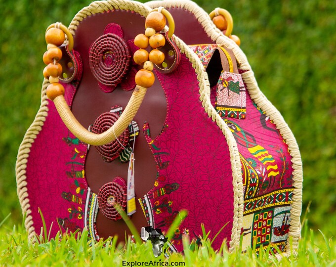 African Print Bag, African Accessories, Ankara Handbag, African Print ...