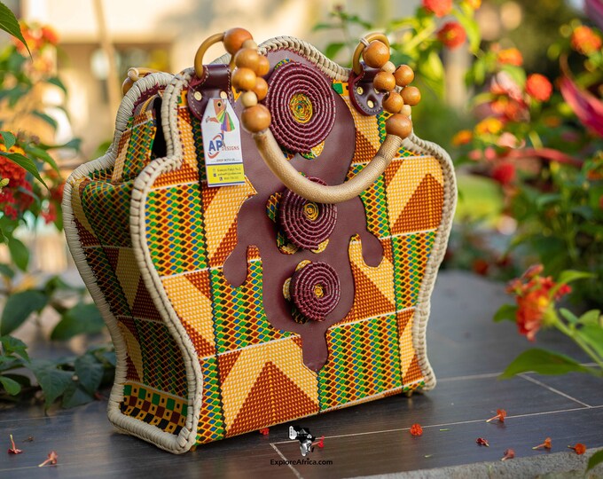 African Print Bag, African Accessories, Ankara Handbag, African Print ...