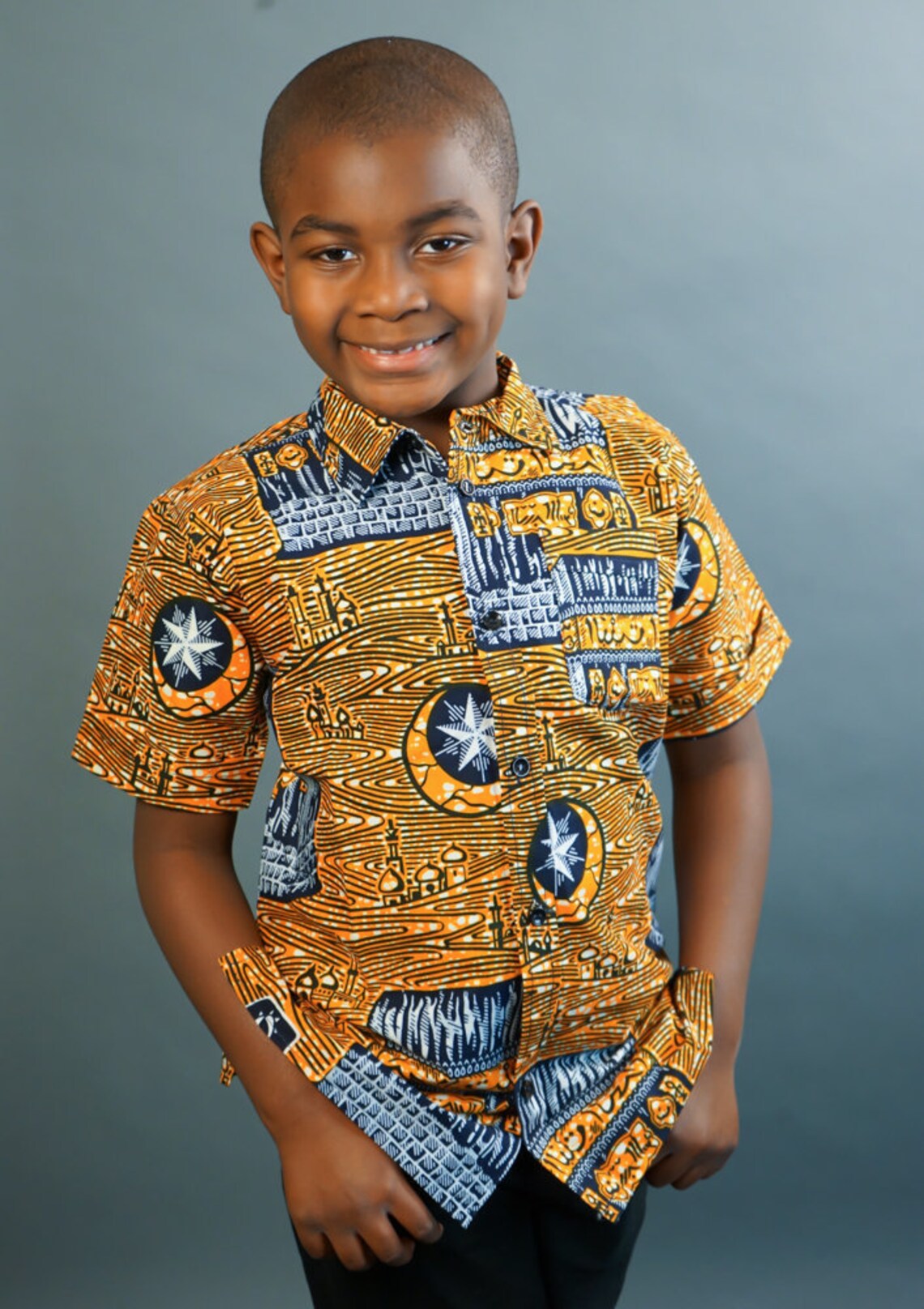 African Print Boy Shirt, African Shirt, Dashiki Shirt, Kwanzaa Shirt ...