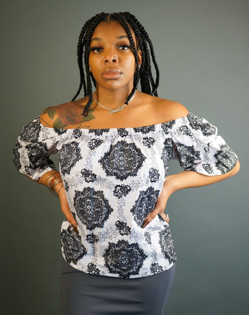 African Print top African clothing Ankara Women's top | Etsy