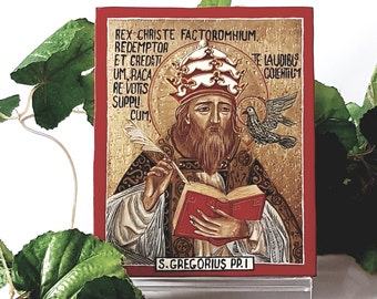 St Gregory the Great Icon - Etsy