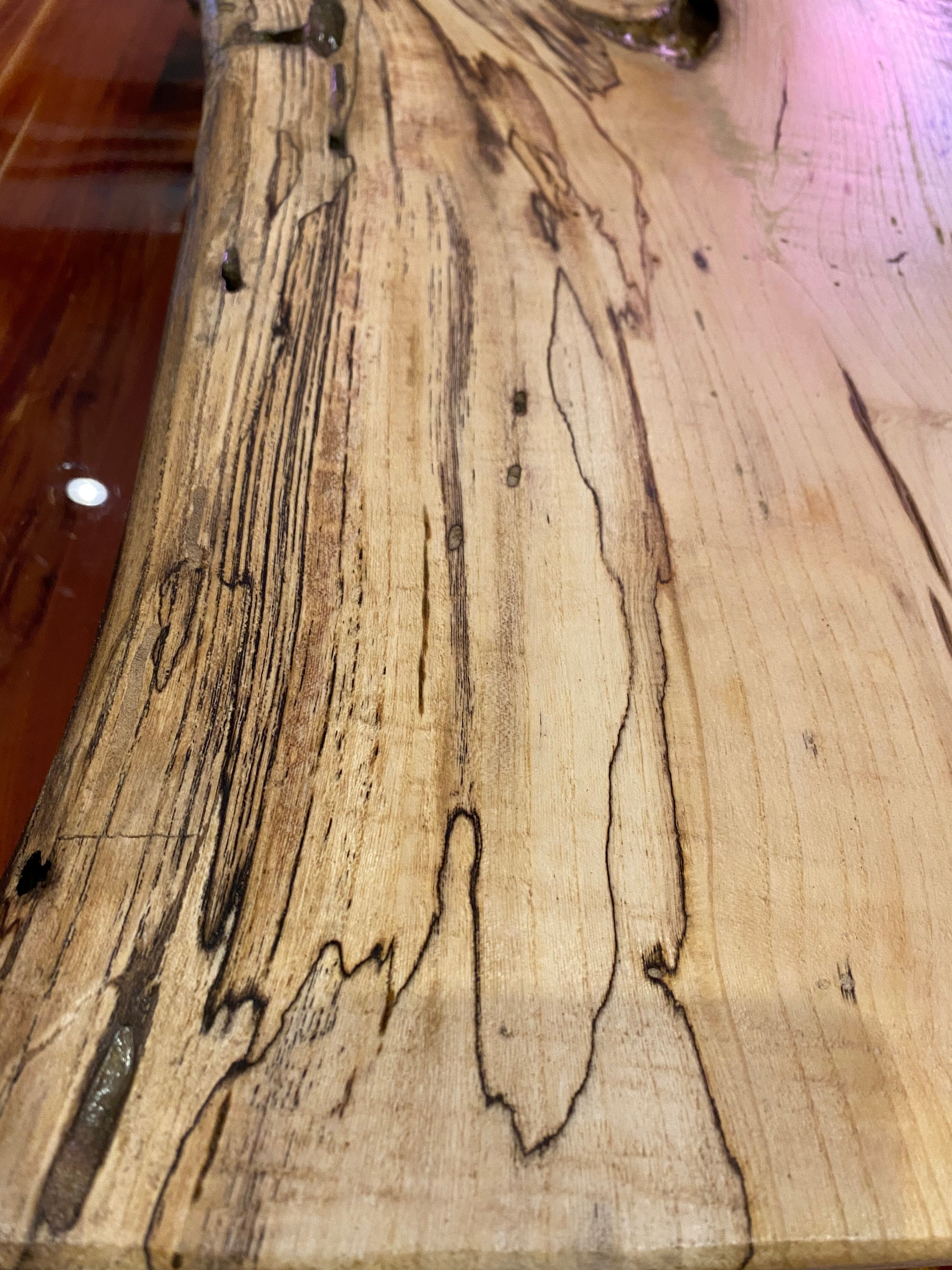 Hackberry Floating Shelf Floating Shelf Live Edge Wood Bark - Etsy