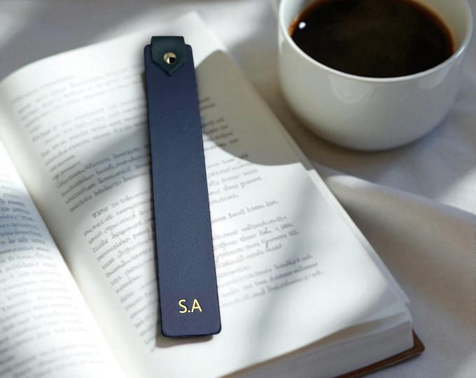 Personalised Floral Bookmarks | Handmade Botanical Book Mark ...