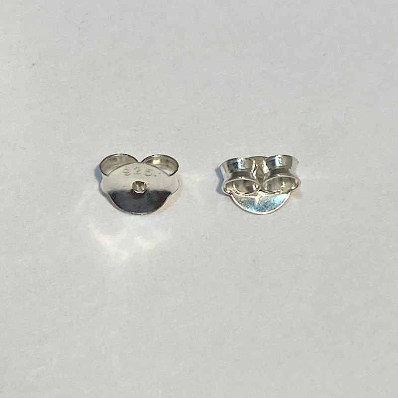 Sterling Silver Earring Backs - Etsy