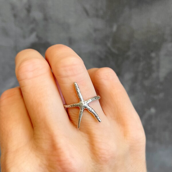 Starfish Ring - Etsy