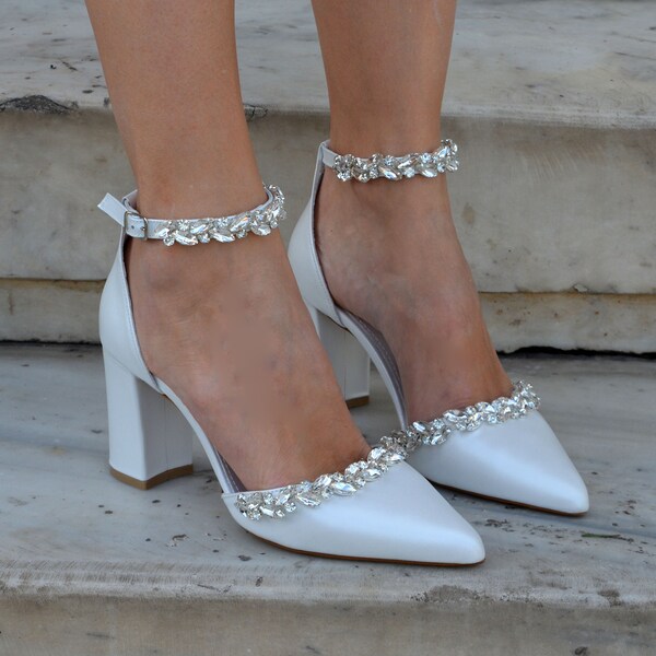 Sparkly Bridal Shoes - Etsy