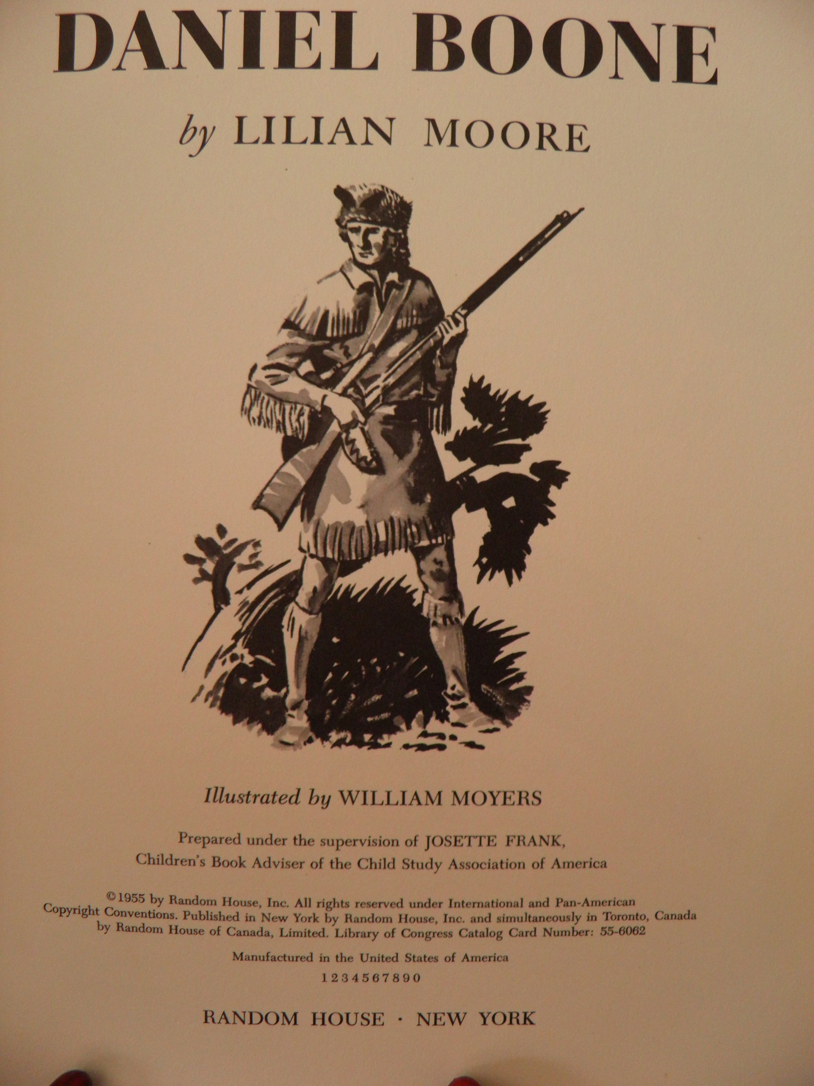 Daniel Boone Book 1955 | Etsy
