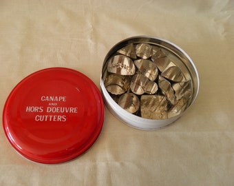 Canape Cutters | Etsy