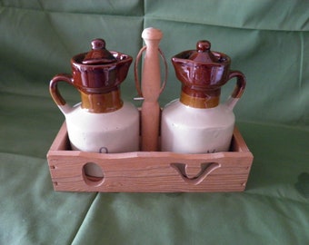 Vintage Yankee Candle Oil and Vinegar Cruet Set Tea Light - Etsy