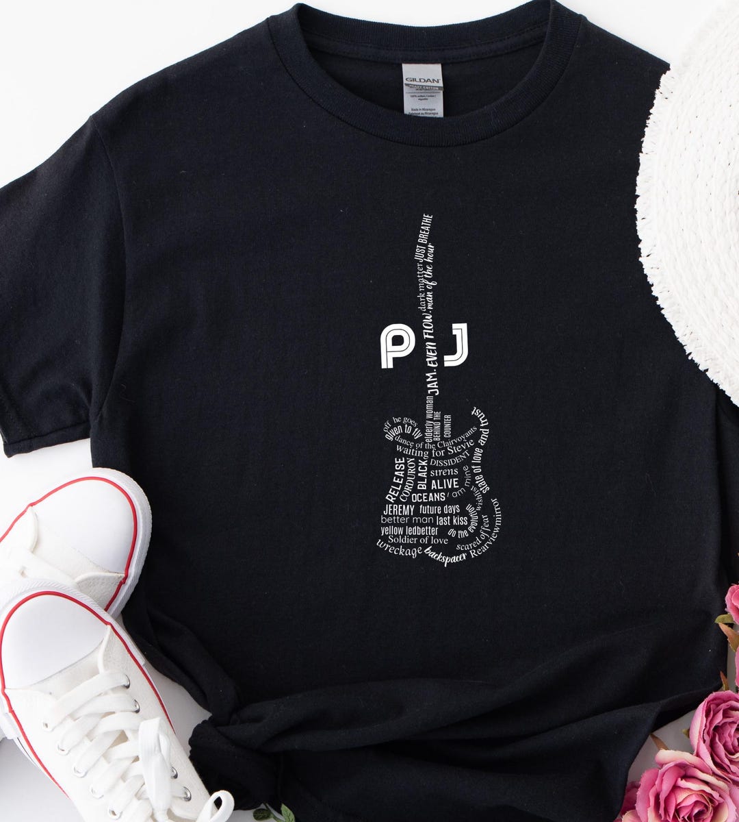 Pearl Jam Concert T Shirt, Even Flow and All Pearl Jam Album Names ...