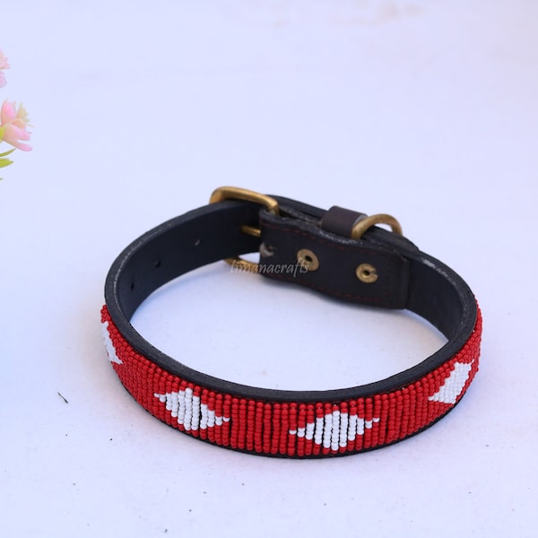Beaded Dog Collar - Etsy