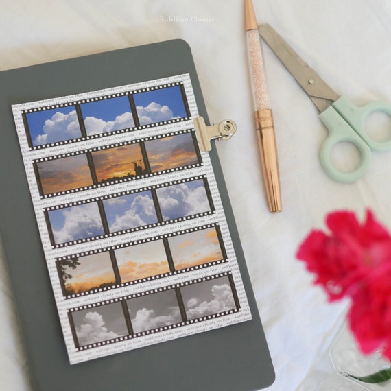 Paper 35mm Film Camera Stickers Laptop Aesthetic Eco Friendly Laptop ...