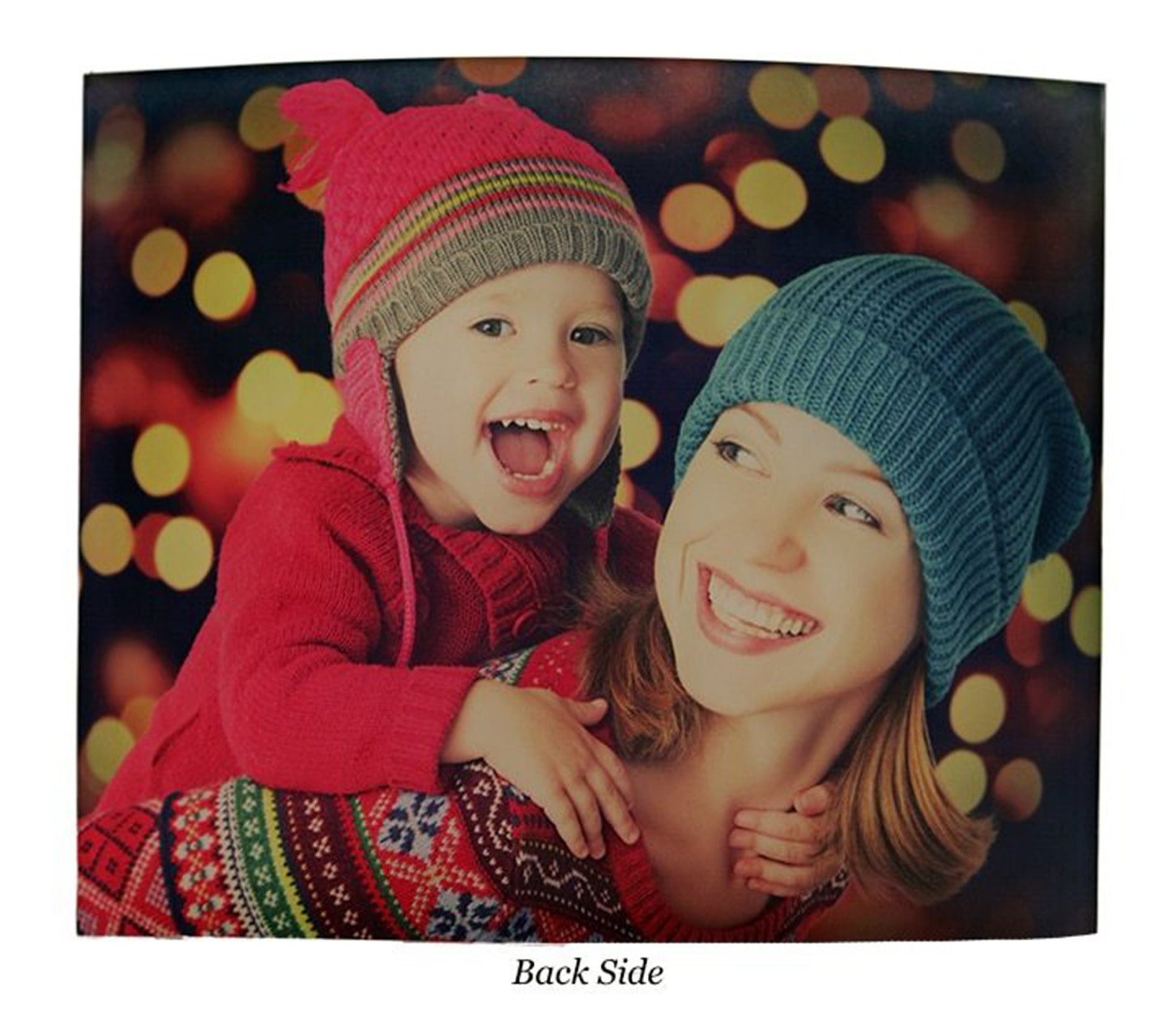 Curved Clear Acrylic Photo Panel 8″ X 10” - Personalized With Your Own ...