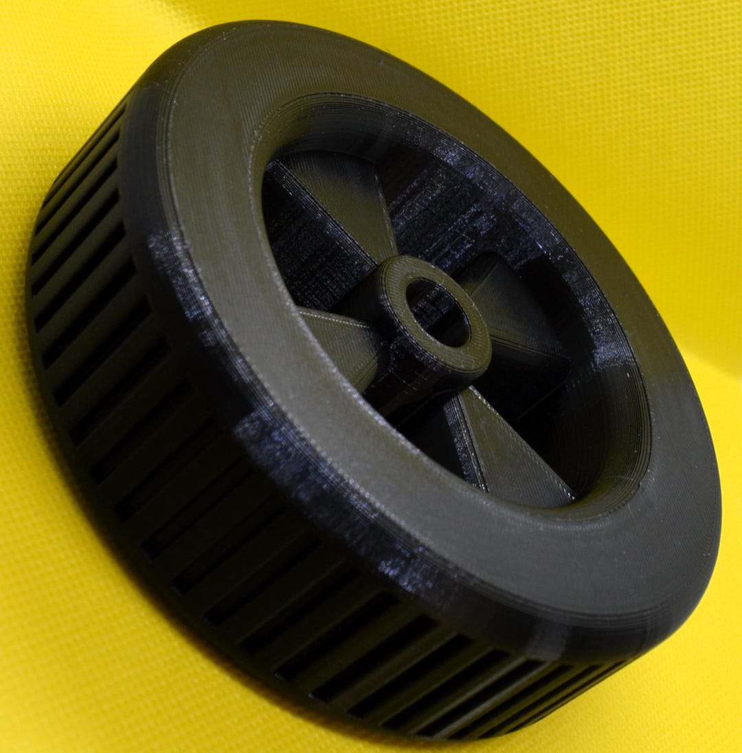 GRILL WHEEL - 6 Inch Heavy-duty BBQ Wheel for Grill and Smoker, Durable ...