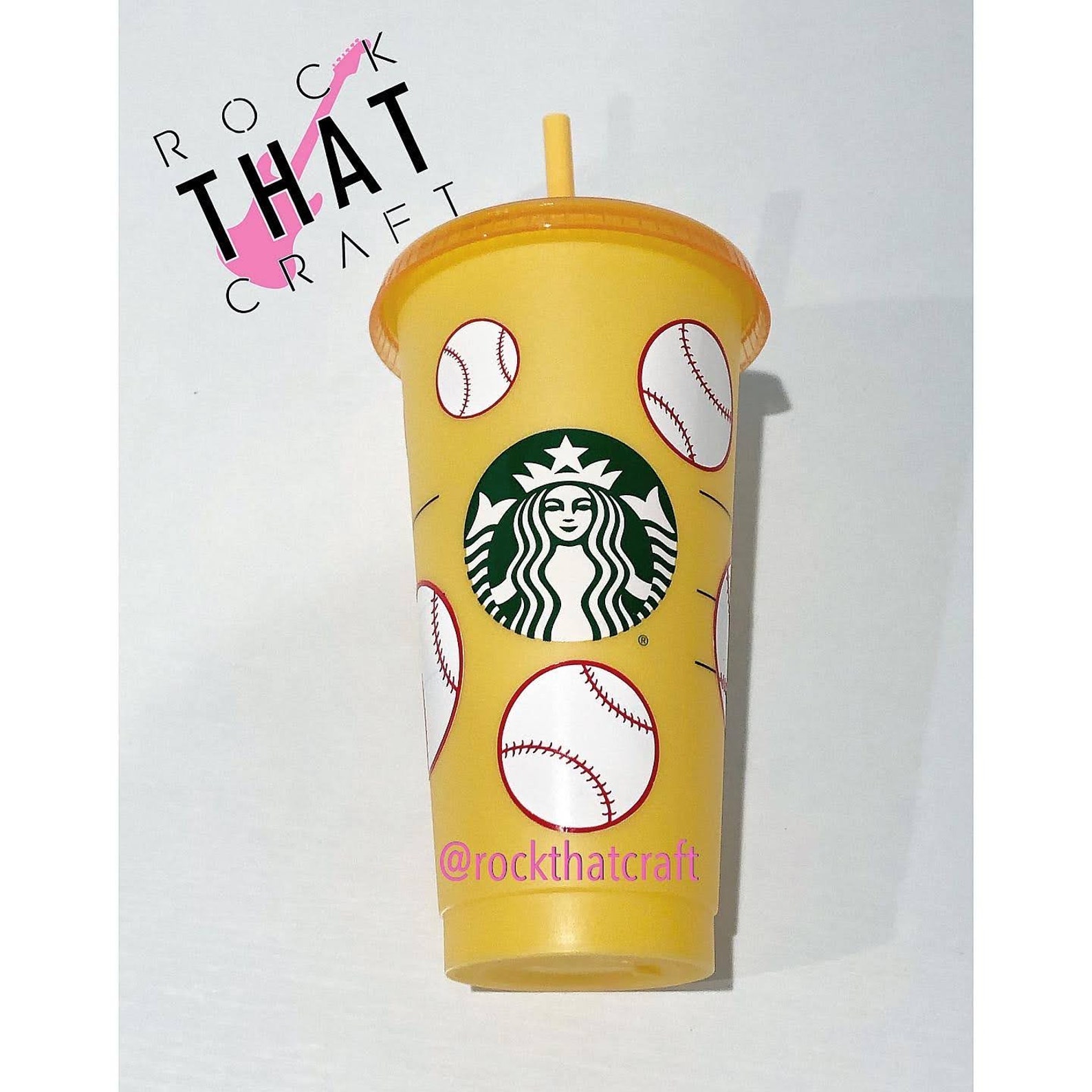 Baseball Starbucks Color Changing Tumbler / Cup Color Changing Cup ...