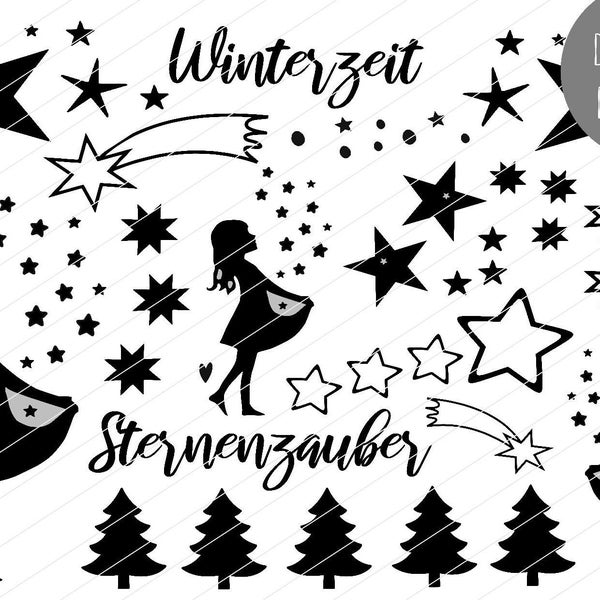 Plotterdatei stern - Etsy.de