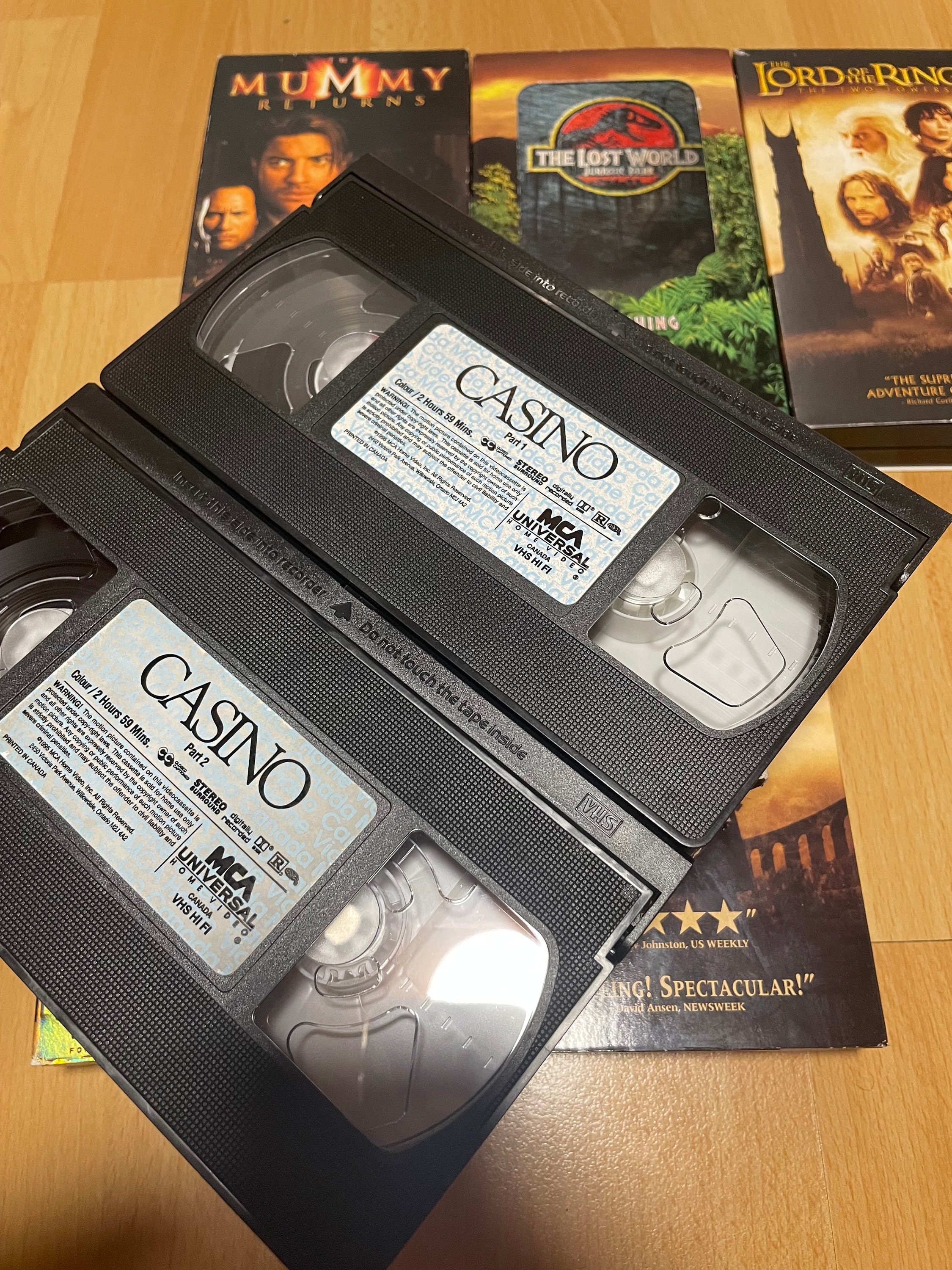 Vintage VHS Movies Lot - Etsy