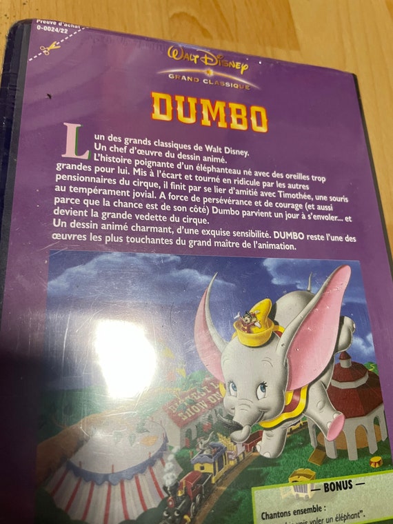 Dumbo Vhs 2001