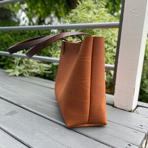 Lisakay Tote Bags Genuine Leather Size Medium and Large - Etsy