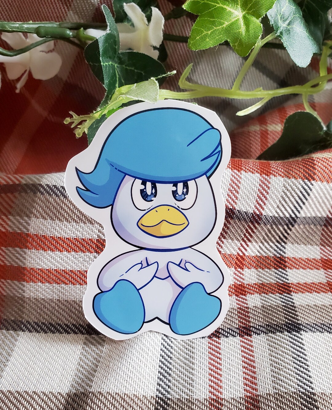 Quaxly Pokemon Sticker - Etsy