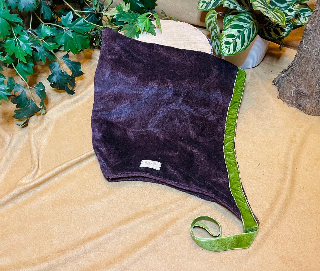 Winter Snow Bonnet / Pixie Hat Adult Size - Etsy