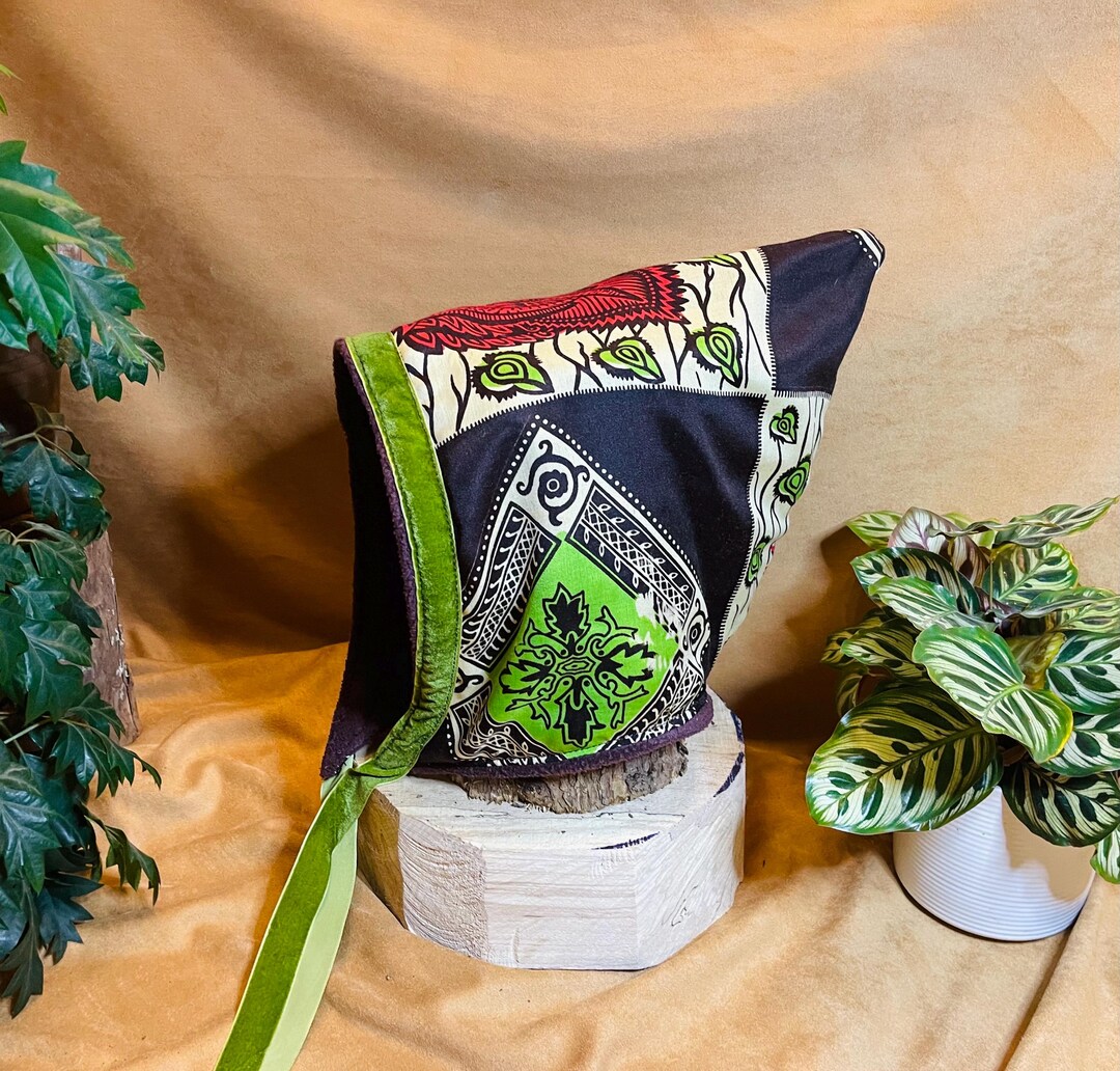 Winter Snow Bonnet / Pixie Hat Adult Size - Etsy