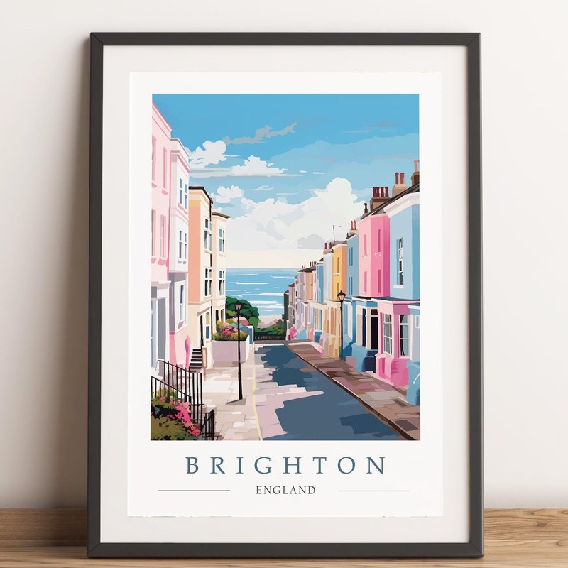 Brighton Poster - Etsy UK