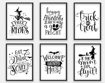 Witch Please Print Halloween Prints Halloween Decor Witchcraft ...